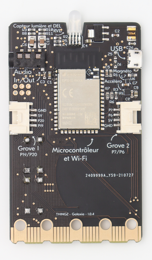Carte programmable Galaxia – Thingz